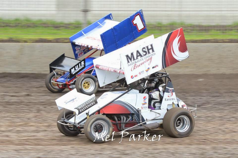 Limited Sprint Cars: LSA 1st meeting motorplex 11.10.2014