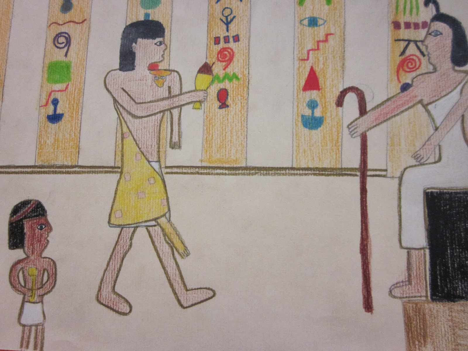 Kaarisillan kuvataide: Egyptin taide