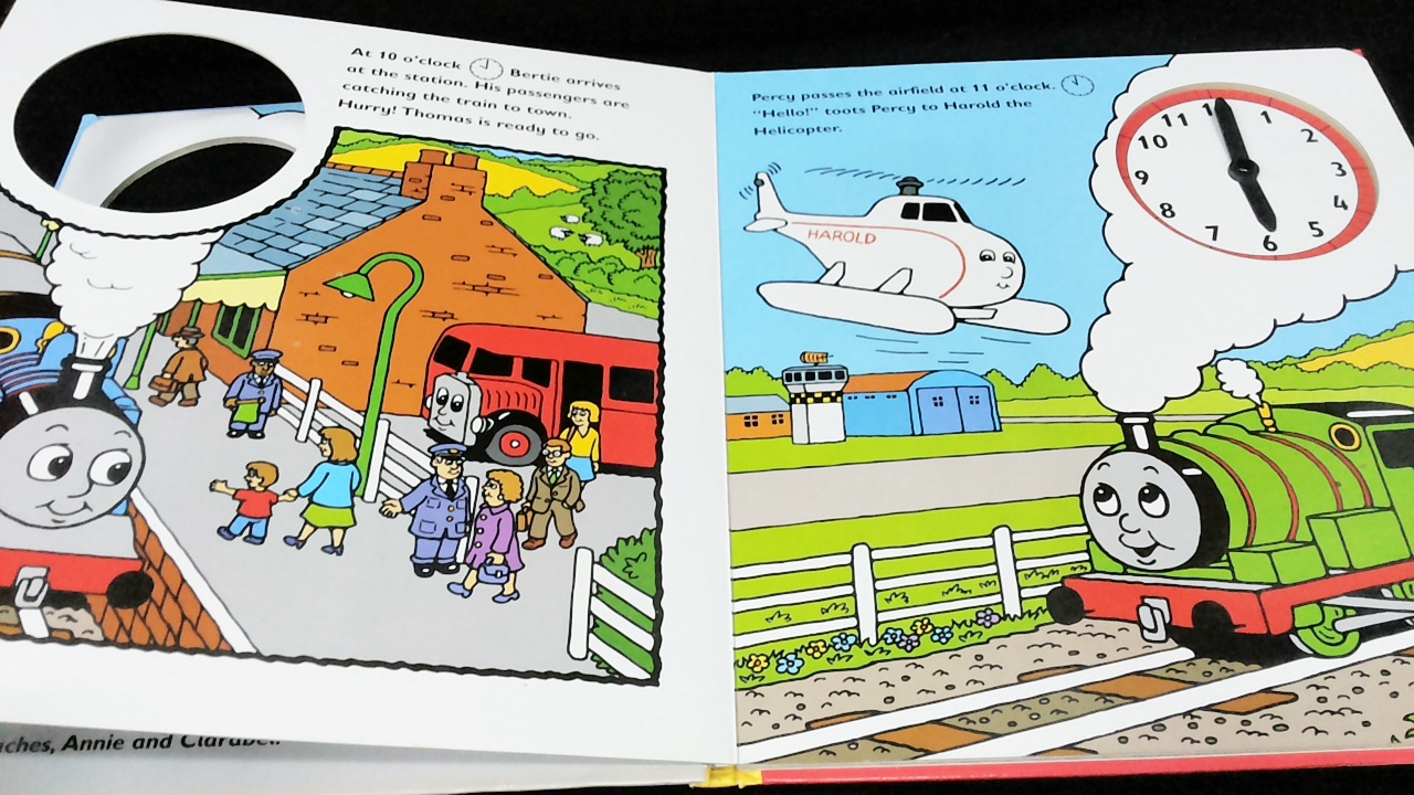 Kid Books Blog: 139.What's the time Thomas?