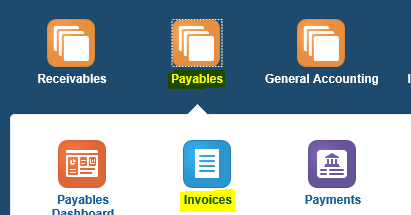 Oracle Application's Blog: How to create invoice in oracle fusion