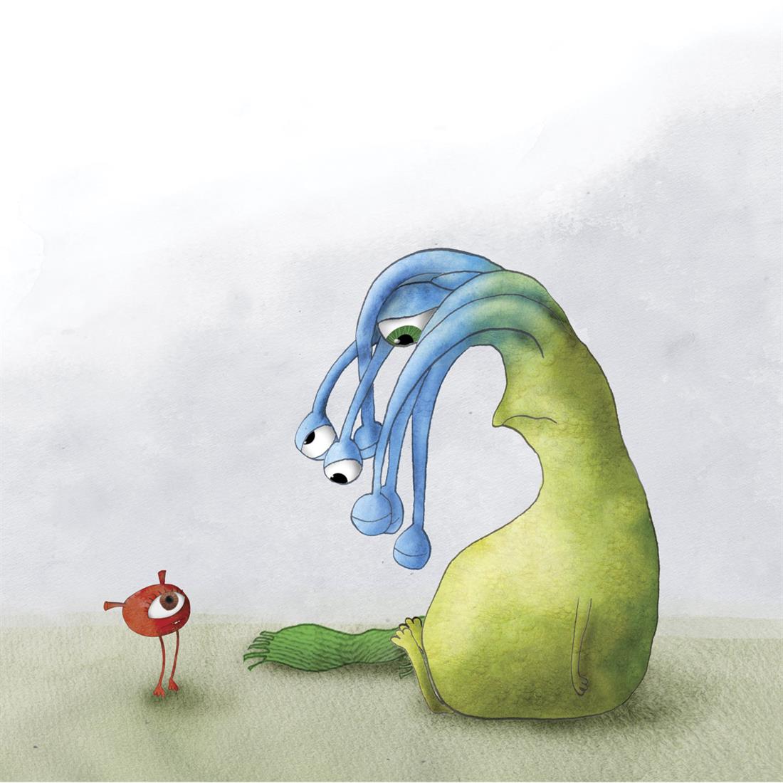 El Libro en Blanco: Los tentáculos de Blef. Tristeza.