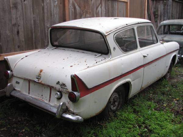 1965 Ford Anglia 1200 Project | Restoration Project Cars