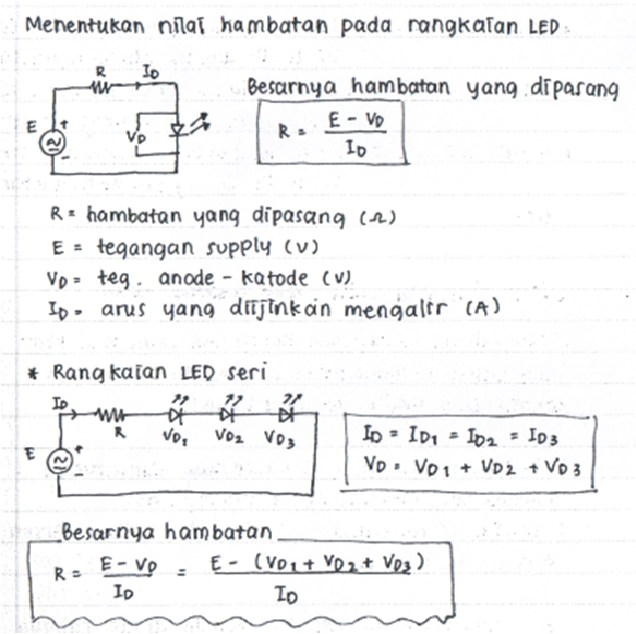 Apa Itu Diode Cahaya Dan Rumus Menentukan Hambatannya | Belajar Bersama