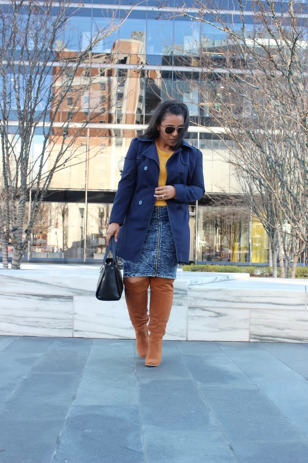 OOTD: Structured Jacket + OTK Boots — Patty's Kloset