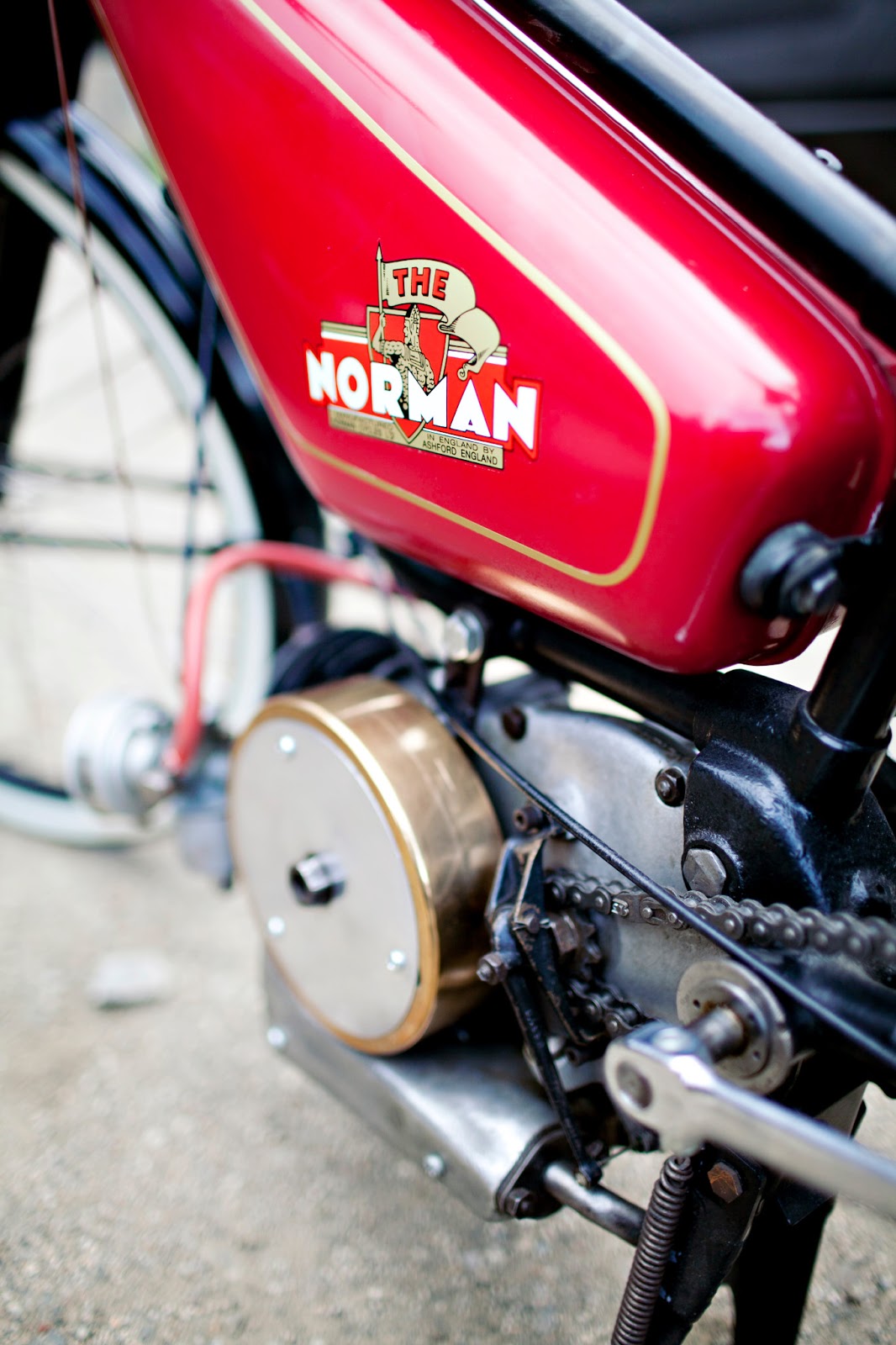 Norman Motorcycles: 1946 Norman Autocycle