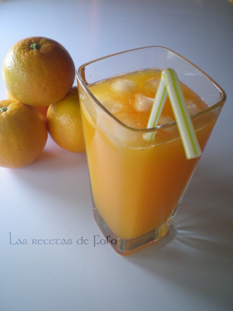 Las recetas de Fófo: Naranjada