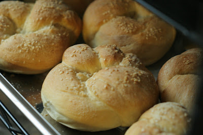 Four seasons of food: Kaiser rolls