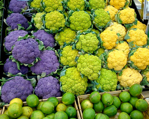 Food Pusher: Purple Cauliflower?!