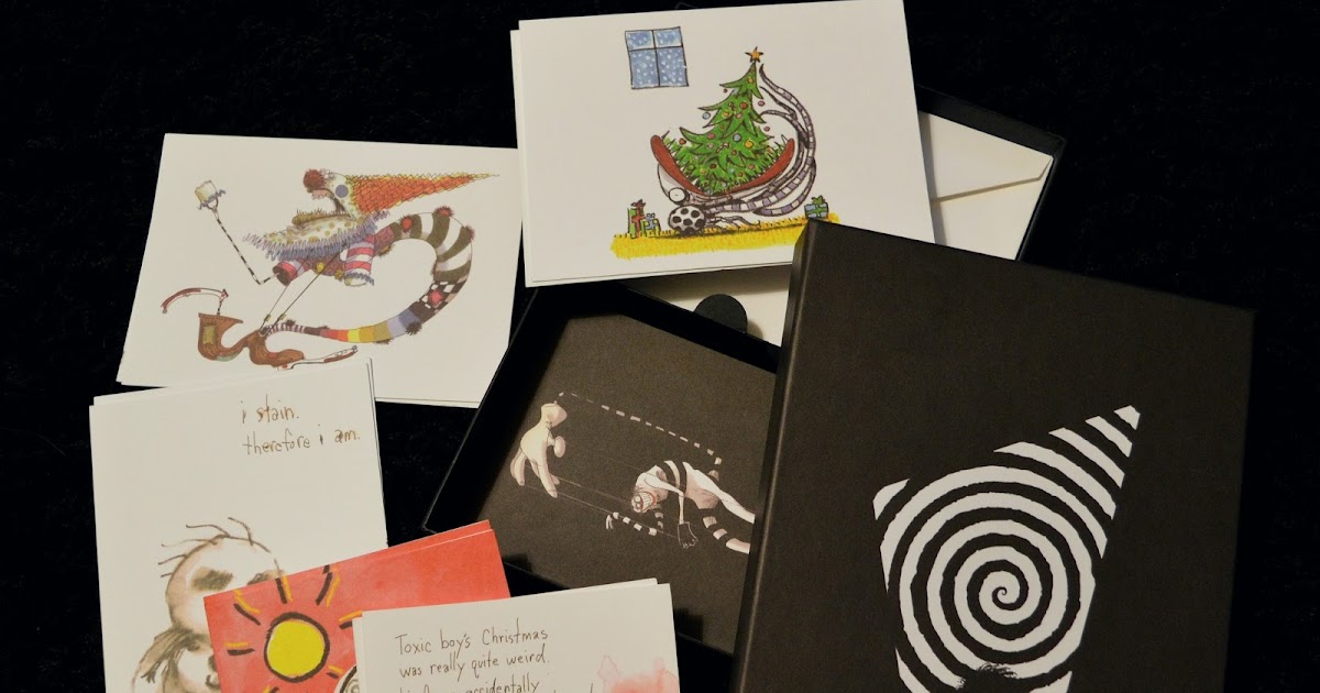 My Tim Burton Collection: Tim Burton's Holiday Card Set