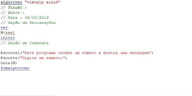 Universe Tutorial | Tutoriais, Downloads e Curiosidades: VISUALG #9: SE ...
