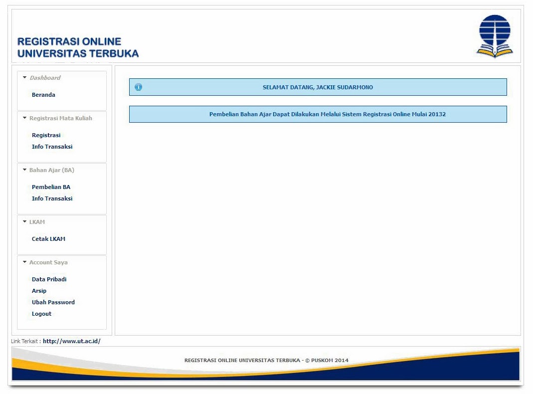 Cara Aktivasi Account/Pengguna Registrasi Online Program Non Pendas ...