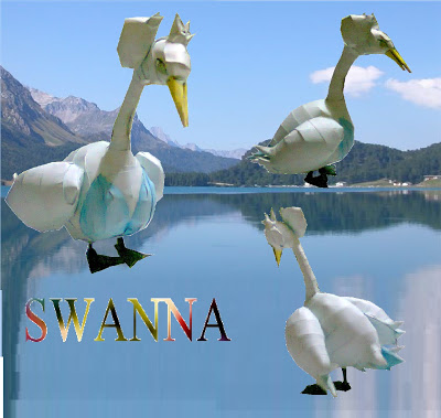 Pokemon Swanna Papercraft | Papercraft Paradise | PaperCrafts | Paper ...