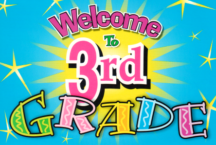 I love English !!!: Welcome to 3rd Grade!