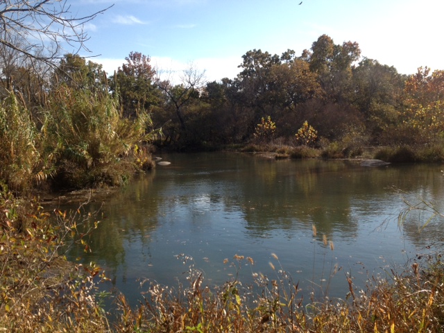 Cast Your Cares Away: My first trip to the Blue River, Oklahoma 11-10-12