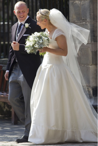 stylestrends: Zara Phillips And Mike Tindall Wedding