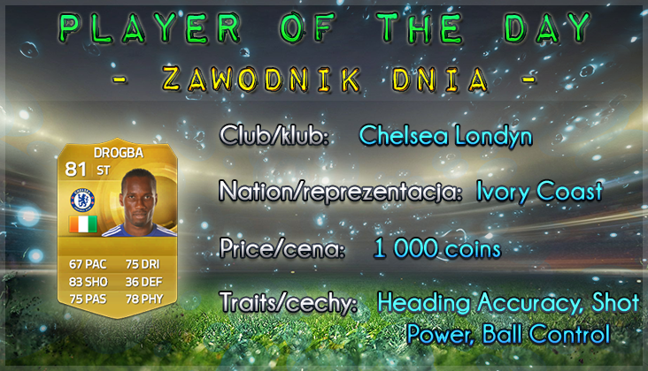 PLAYER OF THE DAY - Didier Drogba - FIFA Ultimate Team