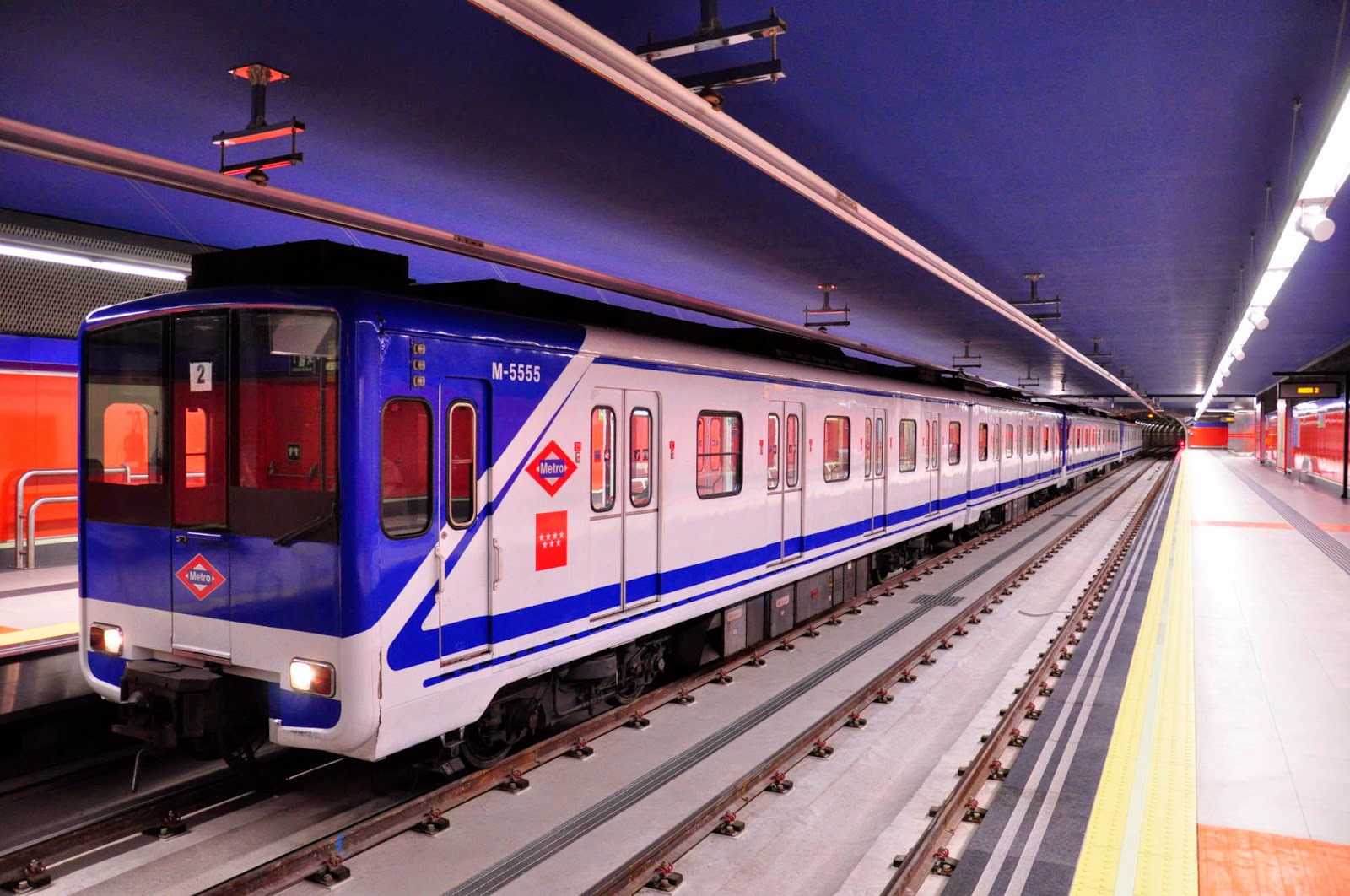 Madrid, Ferrocarriles y Transportes Urbanos: Nuevo tramo del Metro de ...