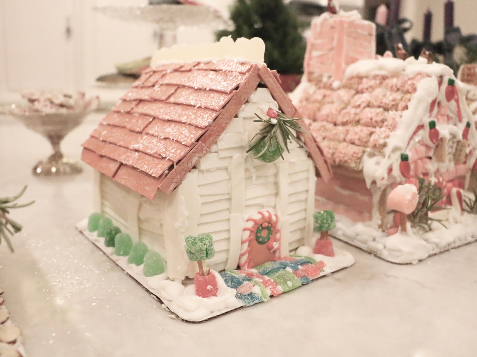 Annual Gingerbread House Decorating Party - Eleven Gables