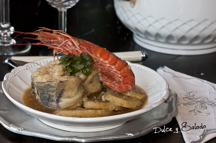 Dulce y Salado: Congrio con Patatas