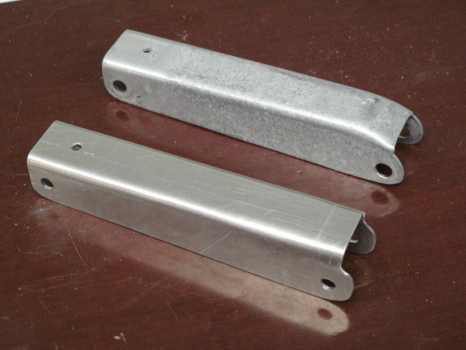 Cessna 140 Rebirth: Window Latch Aluminum Link