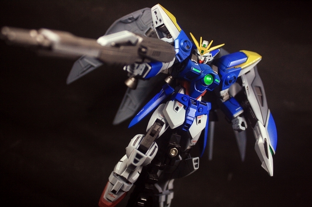Painted Build: HGAC 1/144 Wing Gundam Zero