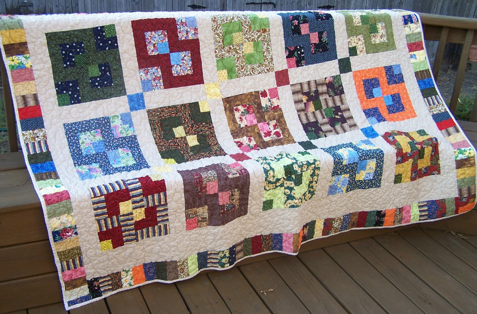 Quilting Frenzy --: Party of Four