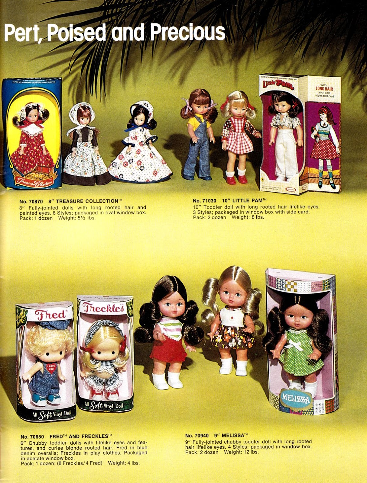 and everything else too: Uneeda Dolls '77