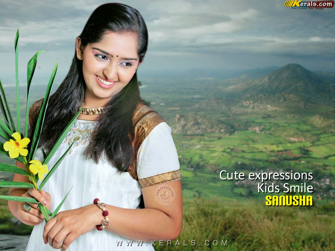 The Cute Malayalam Actress Sanusha HD Images - Everything 4u