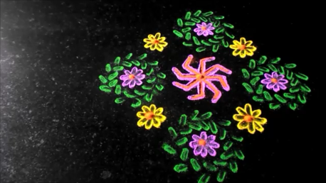 Awesome rangoli designs for Diwali