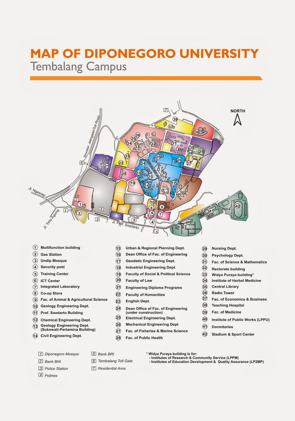 Peta Kampus UNDIP - Ikatan Mahasiswa Garut - Universitas Diponegoro ...