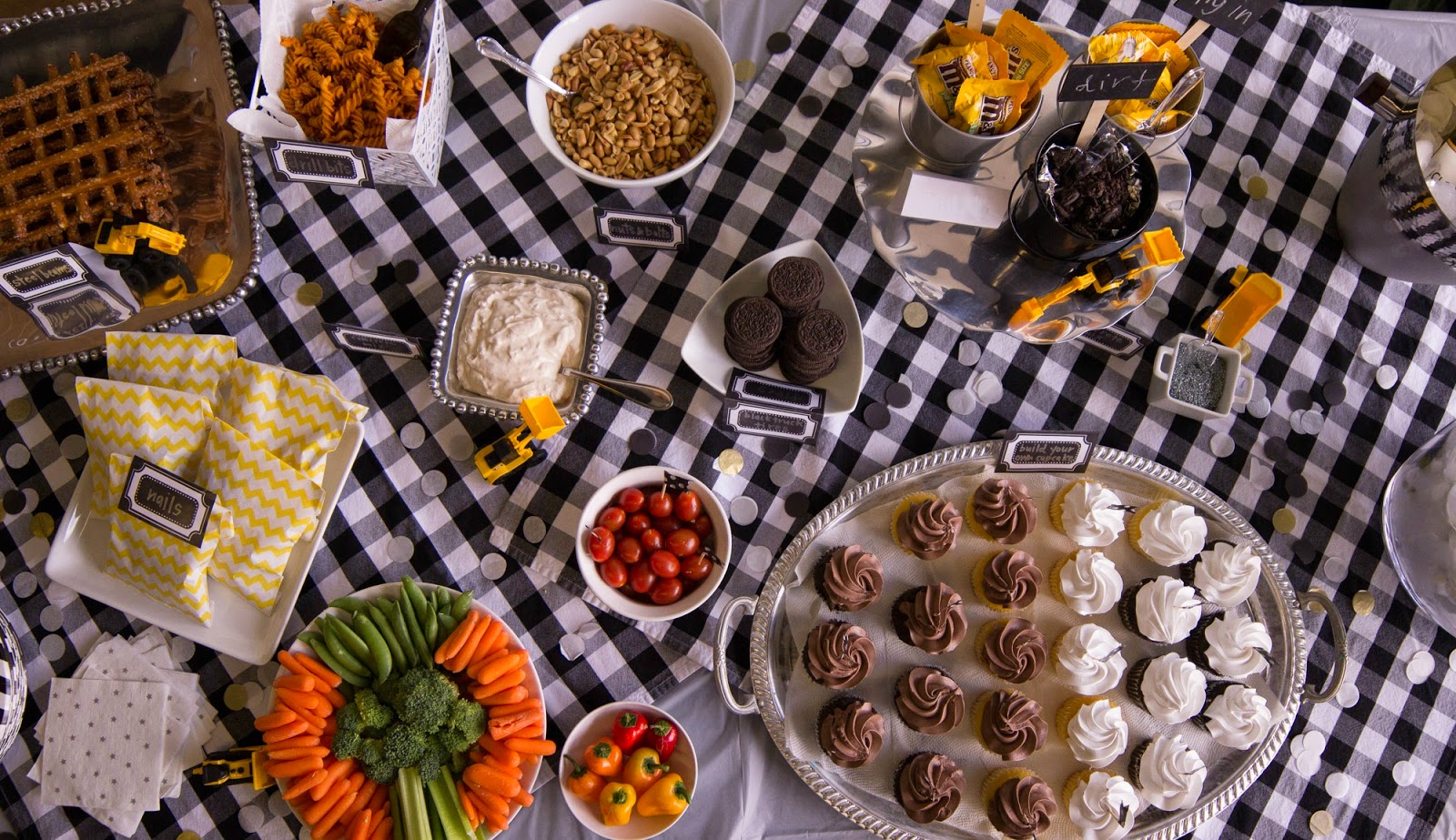 A Construction-Themed Party Festive Enough for Adults - Simply Sarah Style