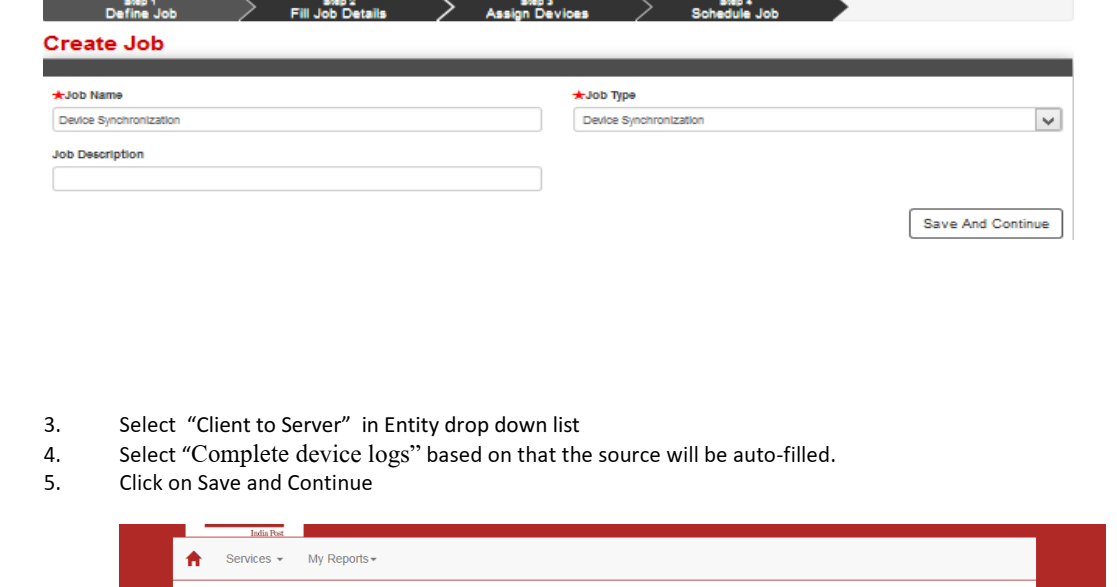 Steps to Fetch the RICT Device Logs online [DARPAN DEVICE] | DOP Core ...