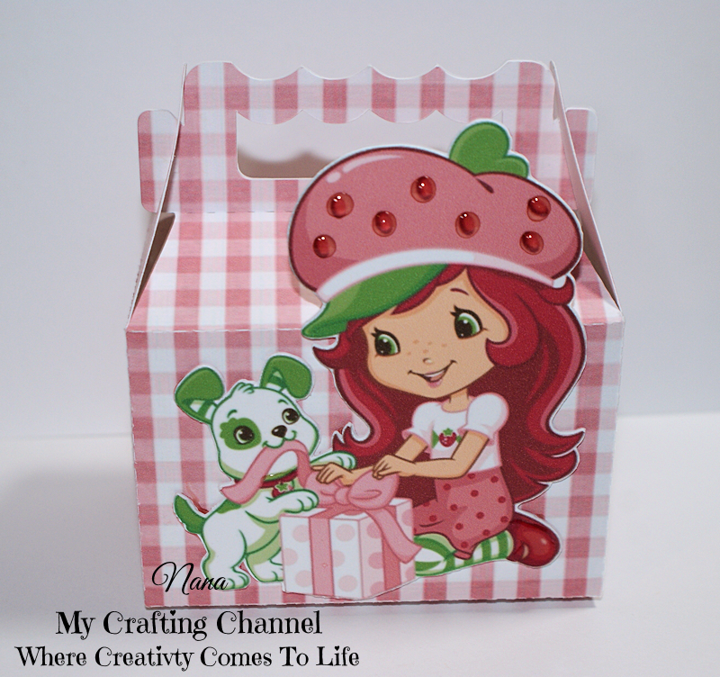 2 Strawberry Shortcake Treat Boxes