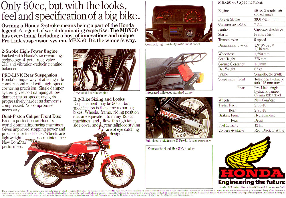 Honda M Club: Honda MBX50