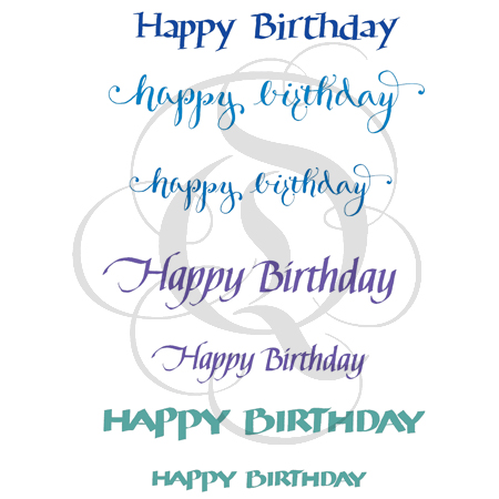 Quietfire Creations: Happy Birthday Plain & Simple and A Way With Words