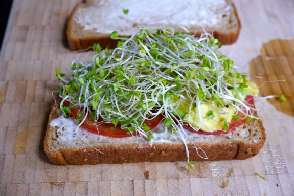 The Veg-Table: Sprout Sandwiches