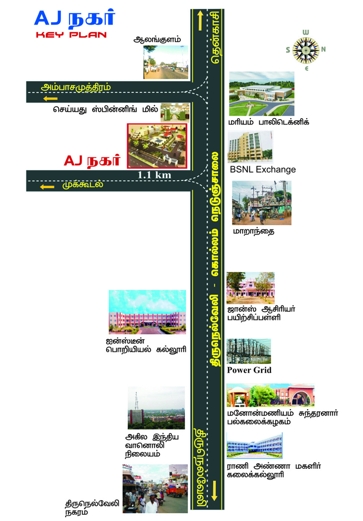 DTCP layout in Tenkasi Road on Tirunelvlei ~ Estate, Market, Fund ...