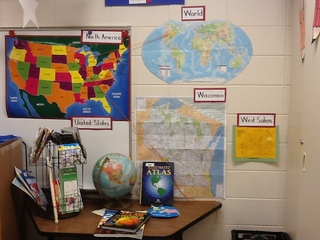 Chicka Chicka Boom Boom, Welcome To My Classroom!: Maps and Globes Unit