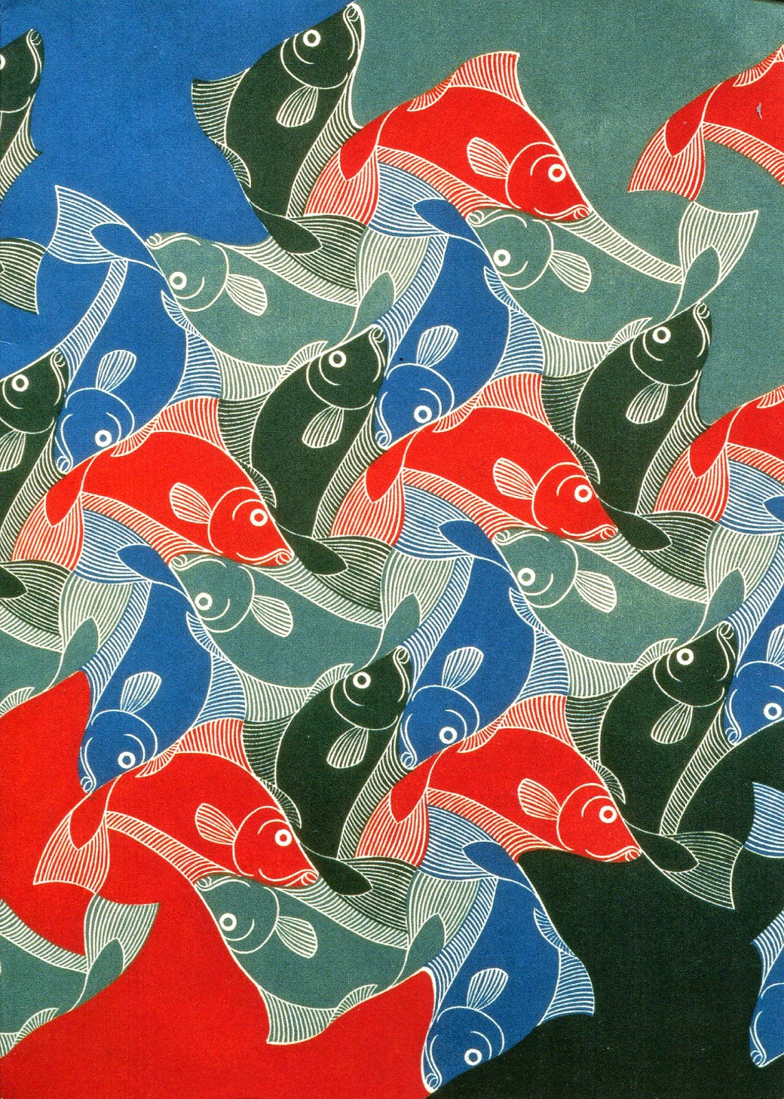 You've Got Mail: Fish (M.C. Escher)