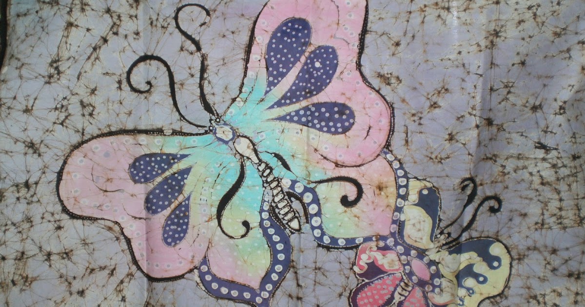 lukisan batik: rama-rama