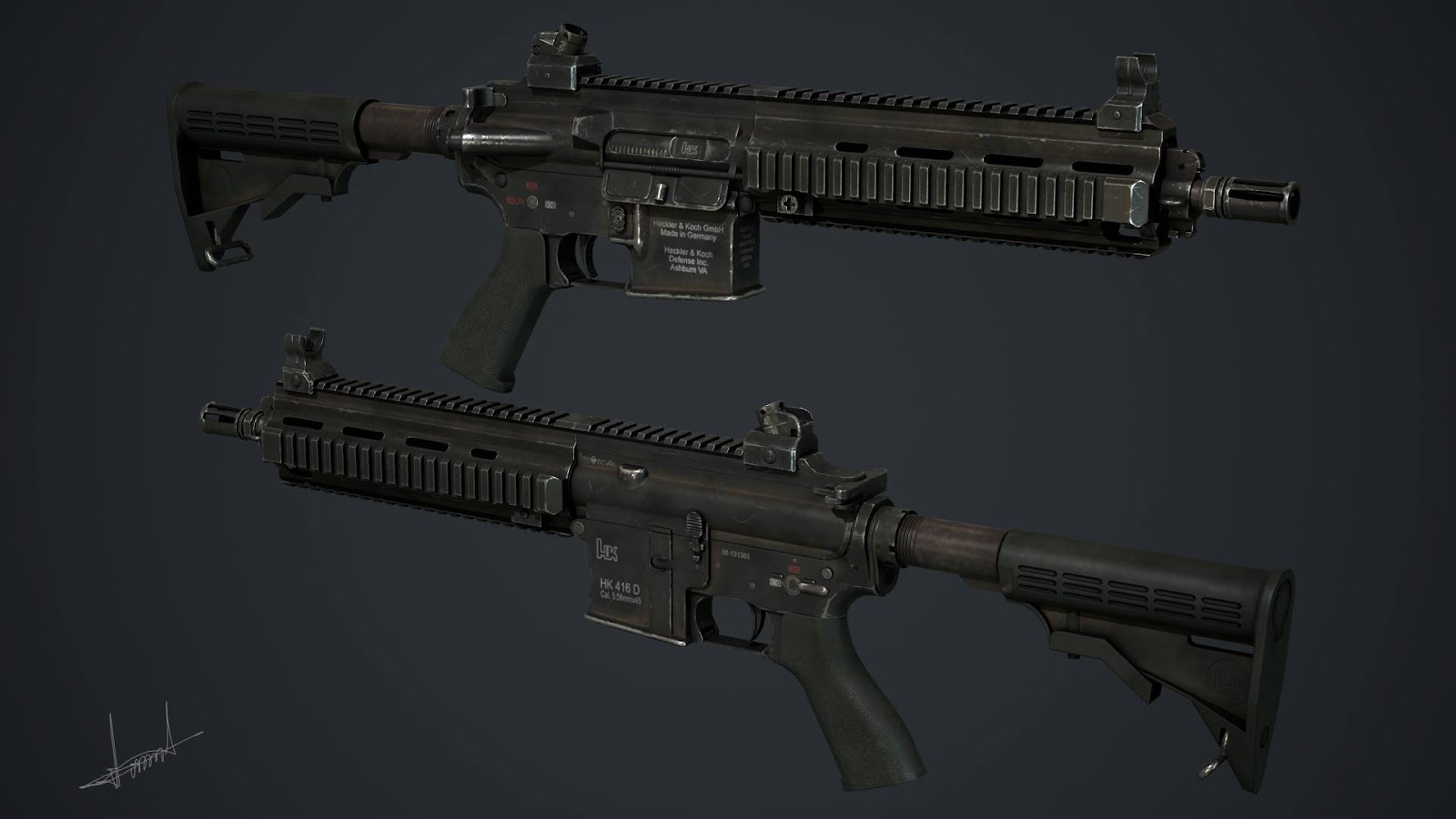 10 インチの HK 416 小銃も Arma 3 用現代の米軍とロ軍の RHS: Escalation MOD で | 弱者の日記 ...