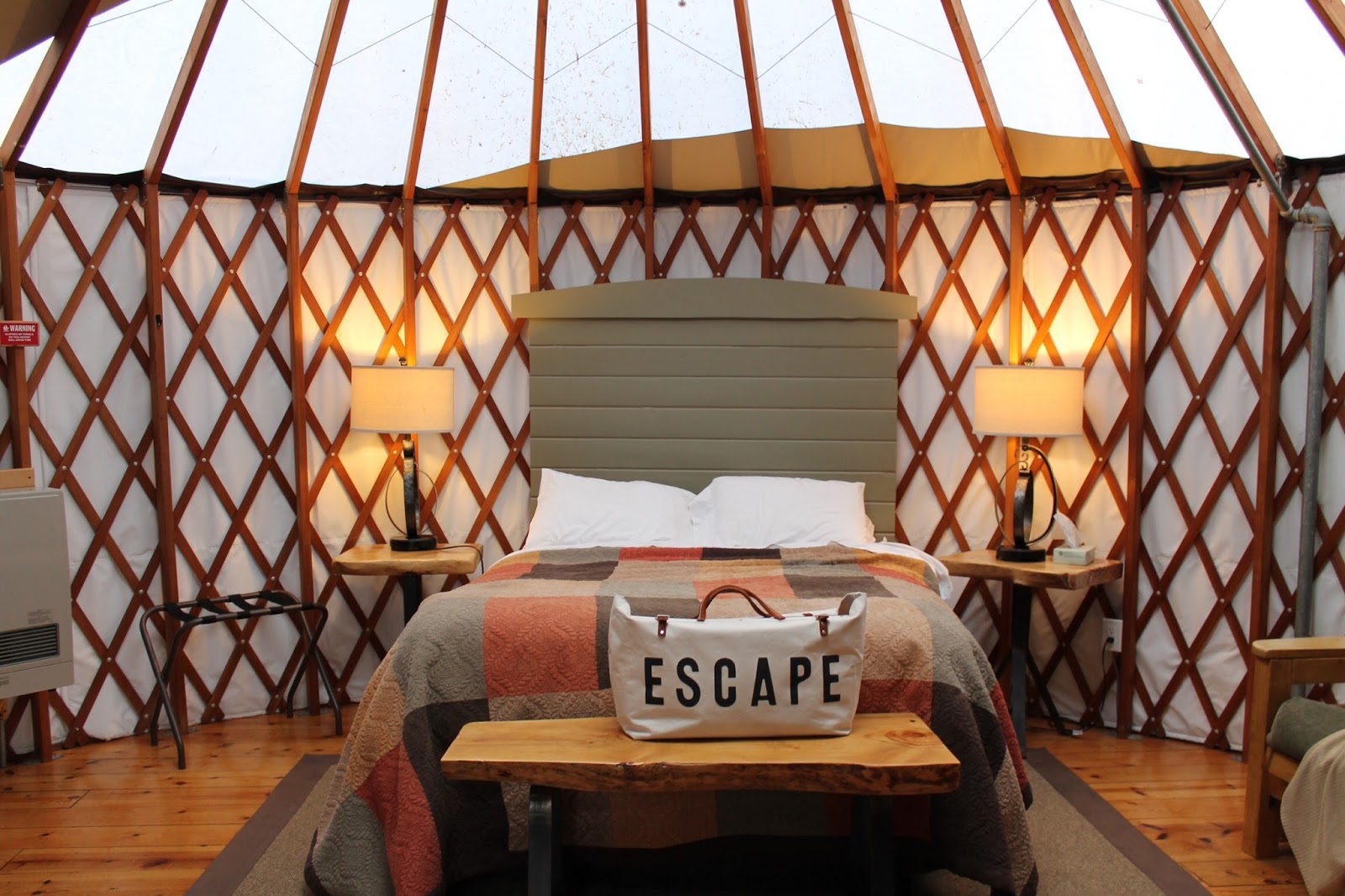 Staying in a Yurt – THE DAILY TAY