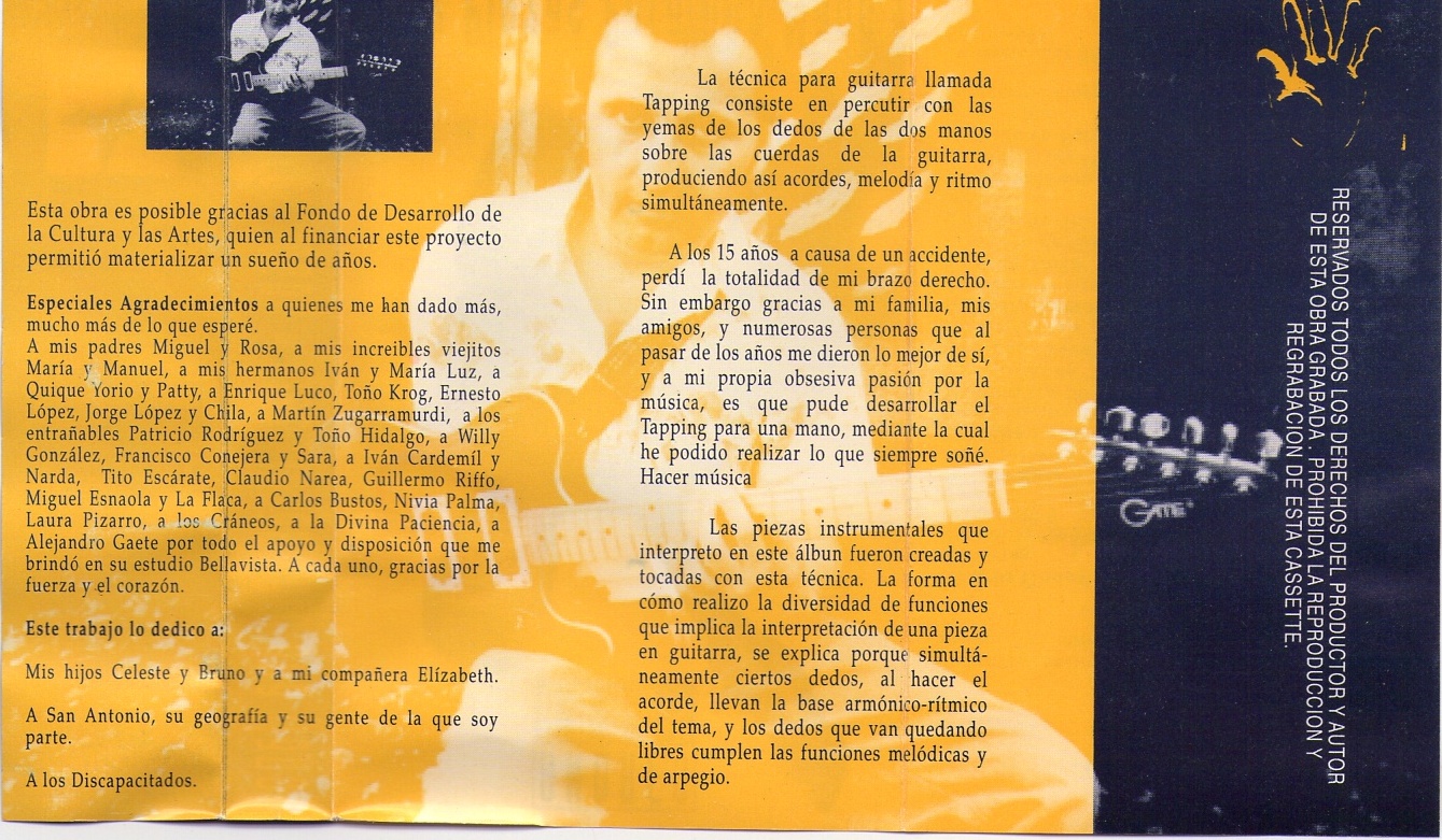 ROCKCHILENOS: ANDRES GODOY (diez piezas para una mano 1995) resubido