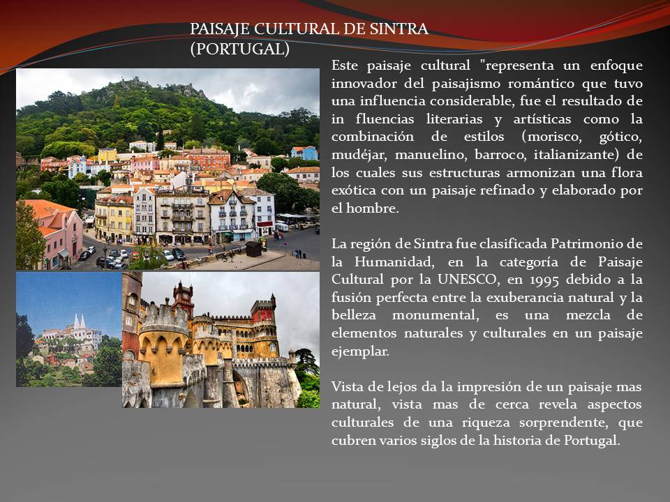 ARQUITECTURA PERUANA: PAISAJES CULTURALES