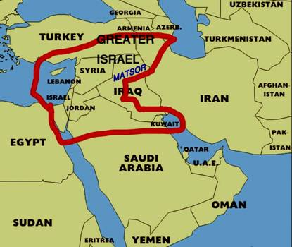 Sons of Niall: Greater Israel: God’s One State Solution for Peace