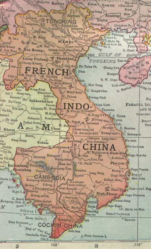 Big Blue 1840-1940: Indochina (French Indochina)