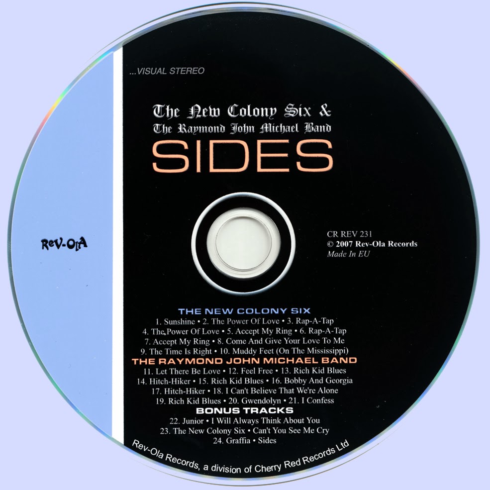 Plain and Fancy: The New Colony Six - Sides (1965-74 us, fine sunny ...
