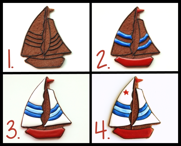 How To Make Sailboat Cookies -- 4 Ways