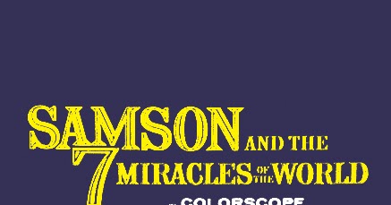 Samson and the Seven Miracles of the World (1961)