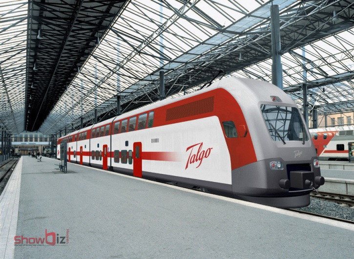 Showbiz Heaven: Spanish talgo train with high speed begins with trail ...